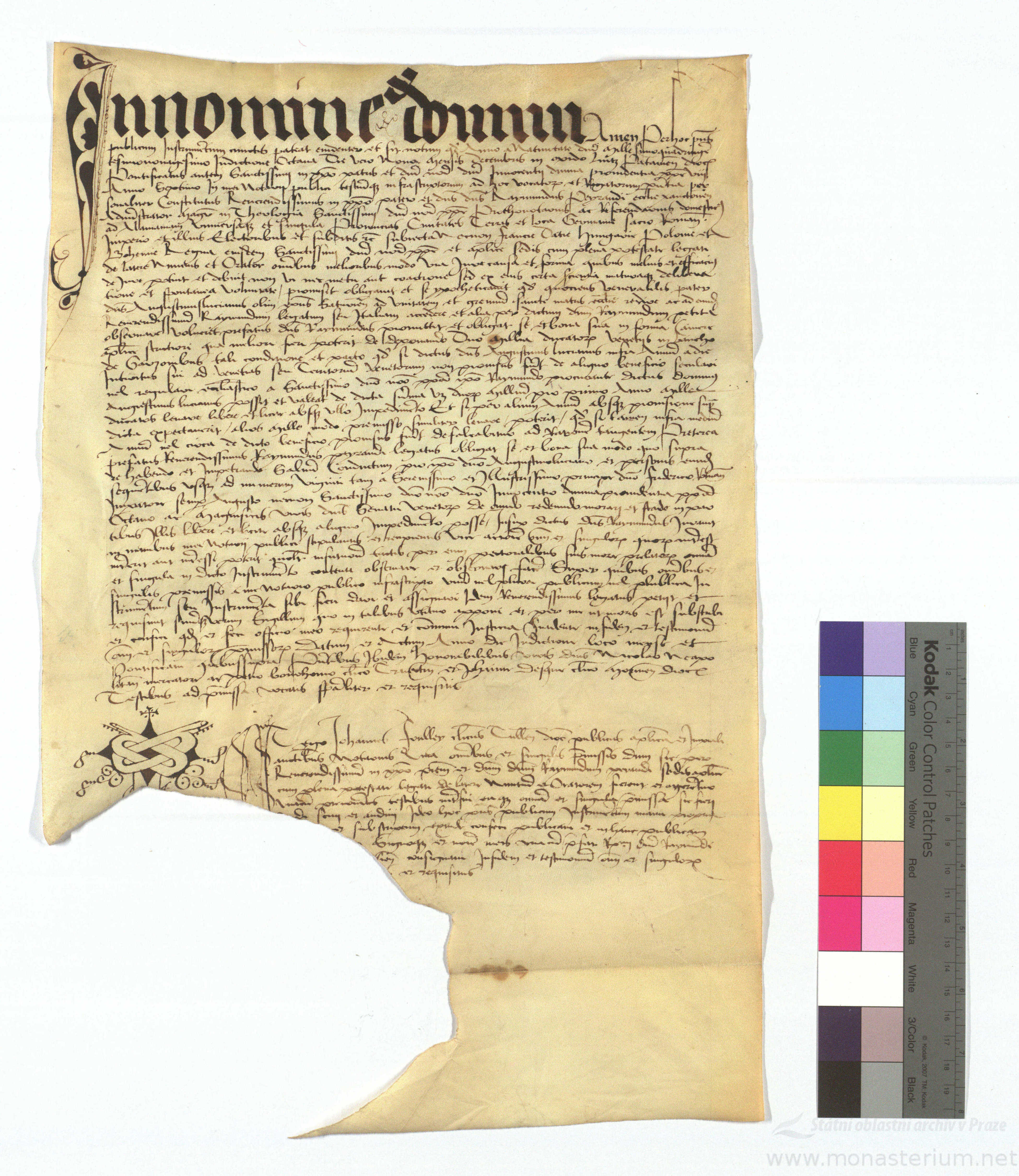Charter CZ-SOAPraha|Konsistor-KH|10 - Monasterium.net